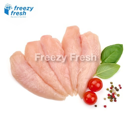 Jual Dada Ayam Strip Fillet - Dada Ayam - Chicken Strip Fillet | Shopee ...