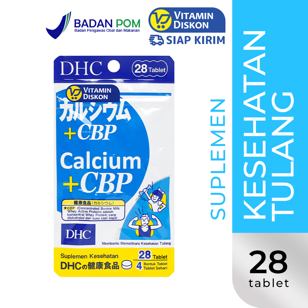 Jual DHC SUPPLEMENT CALCIUM 28 TABLET | Shopee Indonesia