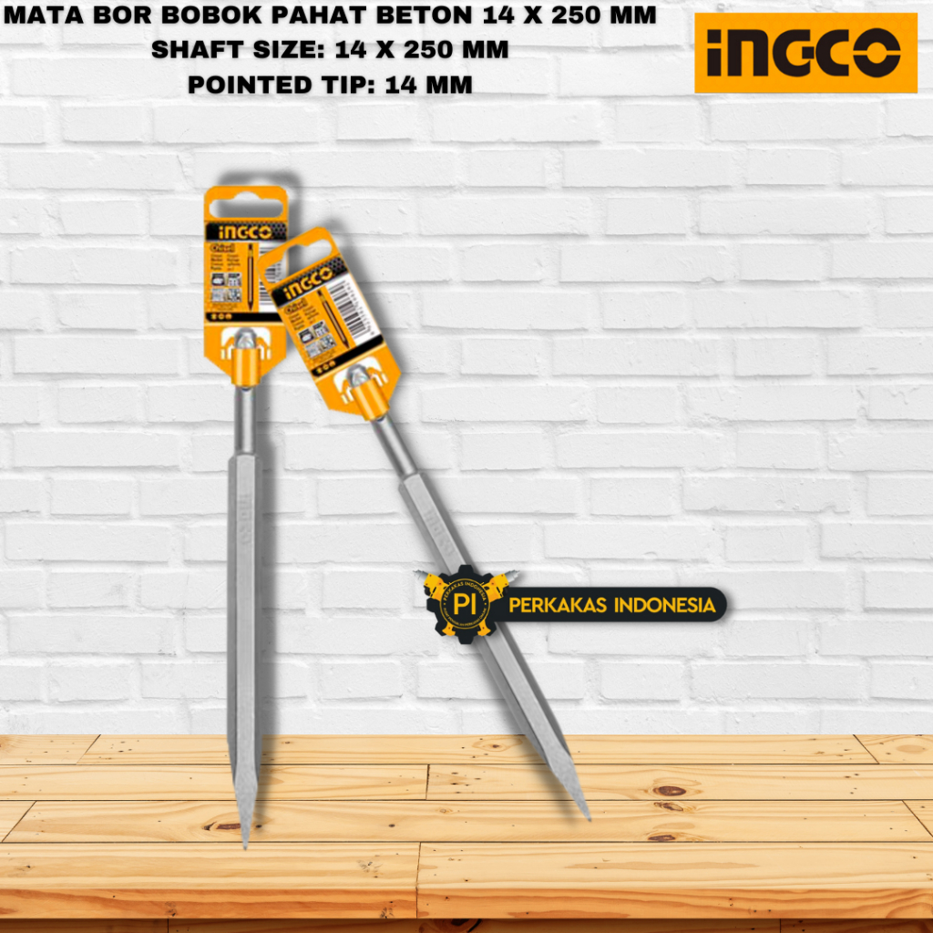 Jual Mata Bor Bobok Beton Lancip SDS PLUS Runcing INGCO DBC0112501 ...