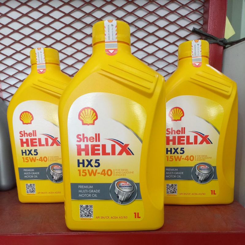 Jual Shell Helix HX5 15W-40 1L | Shopee Indonesia