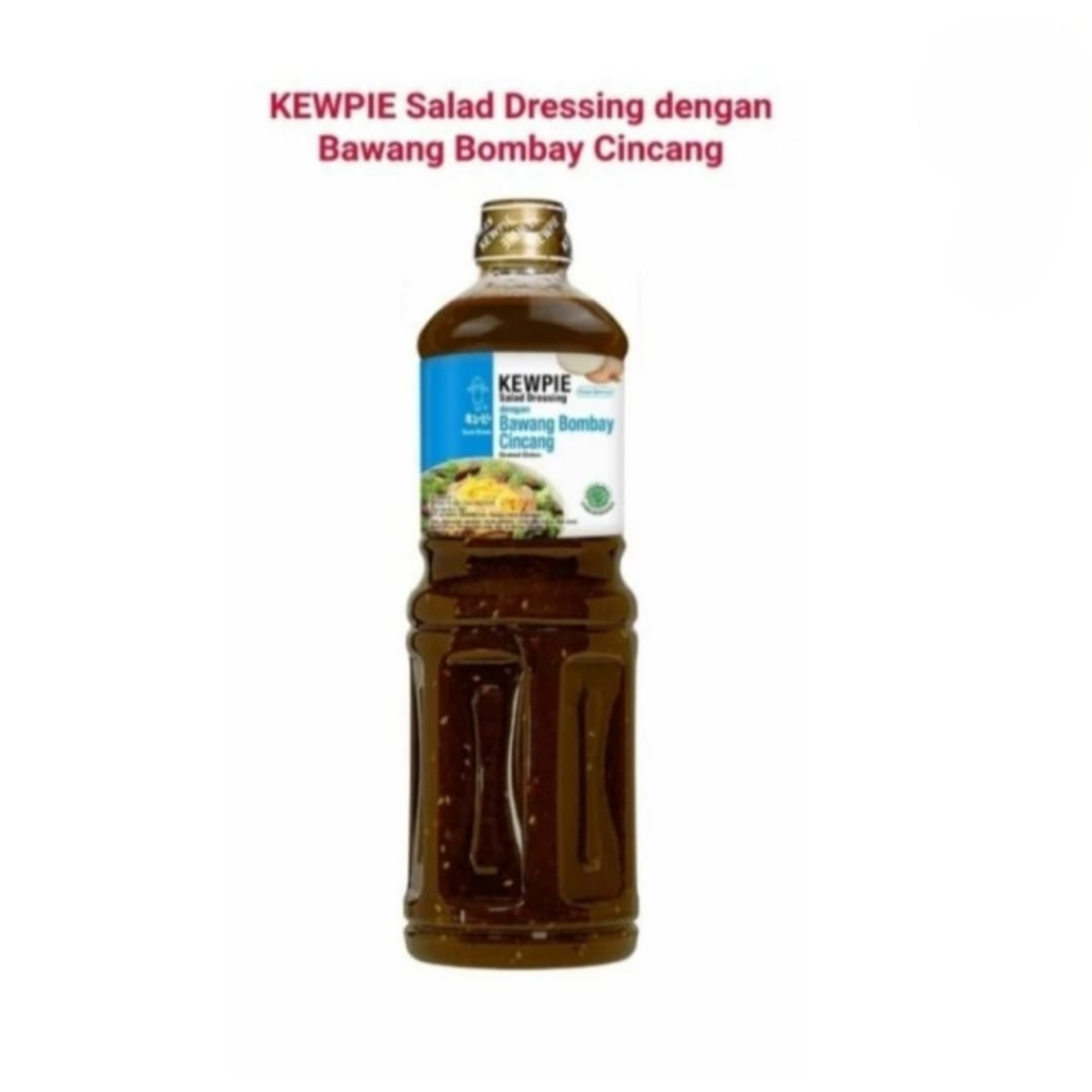 Jual Kewpie Salad Dressing Grated Onion 1L | Kewpie Dressing Bawang ...