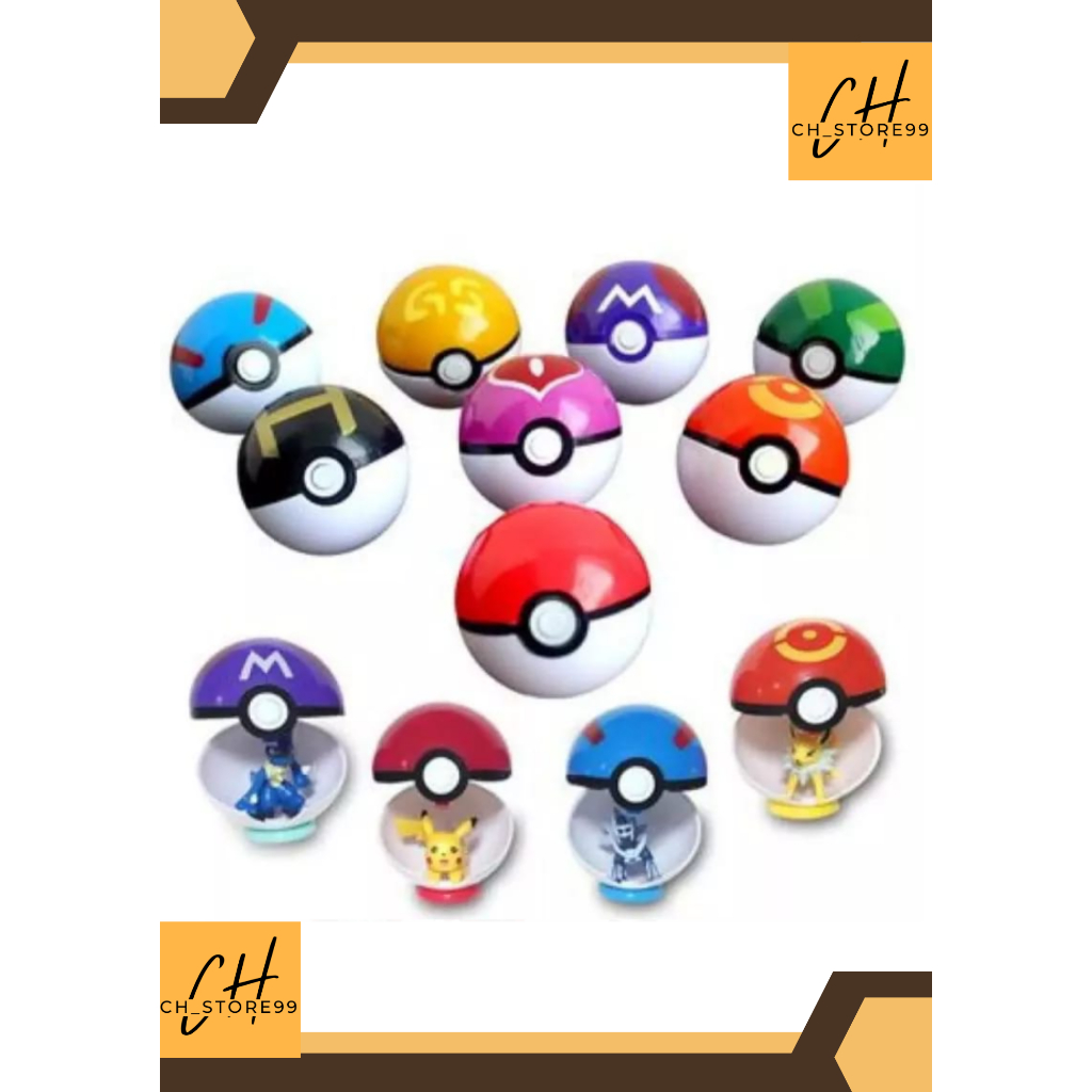 Jual CH_STORE99 - Mainan Bola Pokemon/ Pokeball/ Figure Pokemon ...