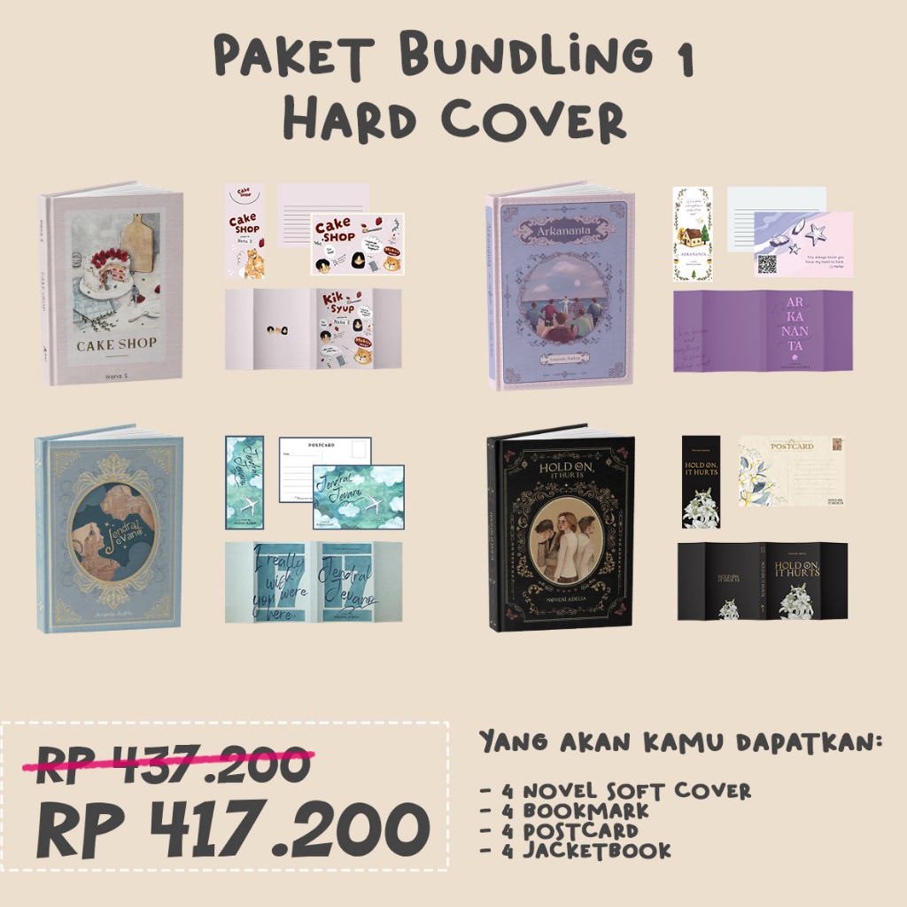 Jual Paket Bundling Hardcover | Shopee Indonesia