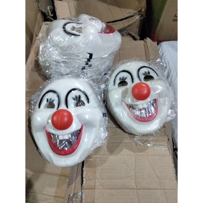 Jual TOPENG BADUT MAINAN ANAK | Shopee Indonesia