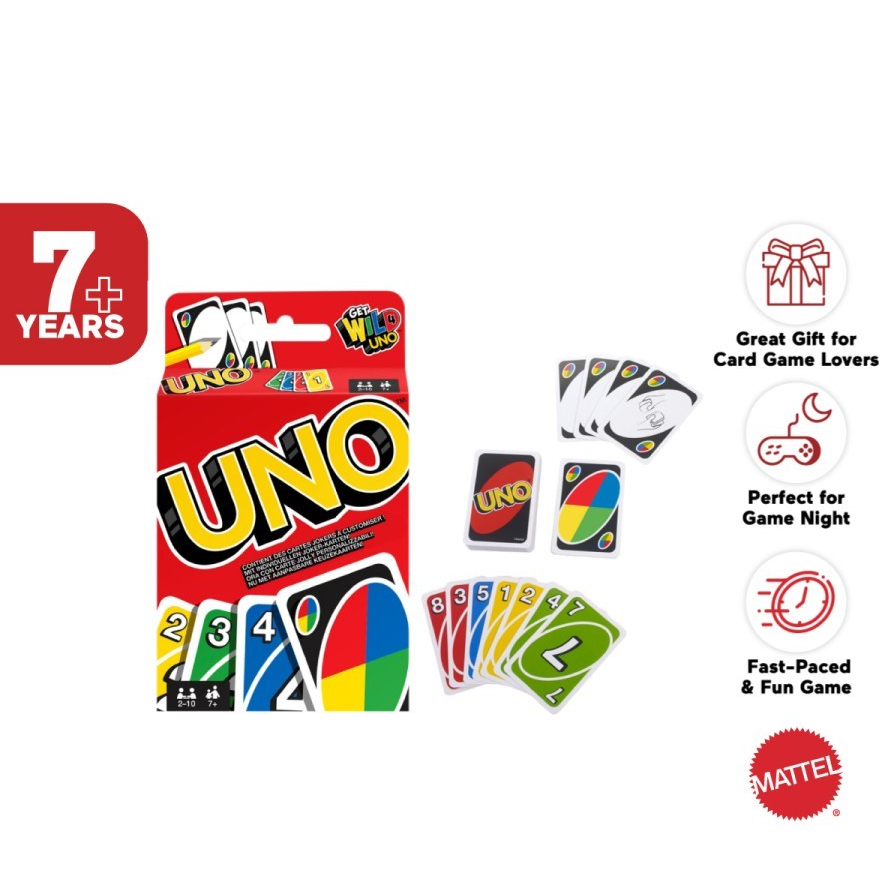 Jual KARTU UNO ORIGINAL Mattel UNO CARD Travel Pack Pasti Asli | Shopee ...