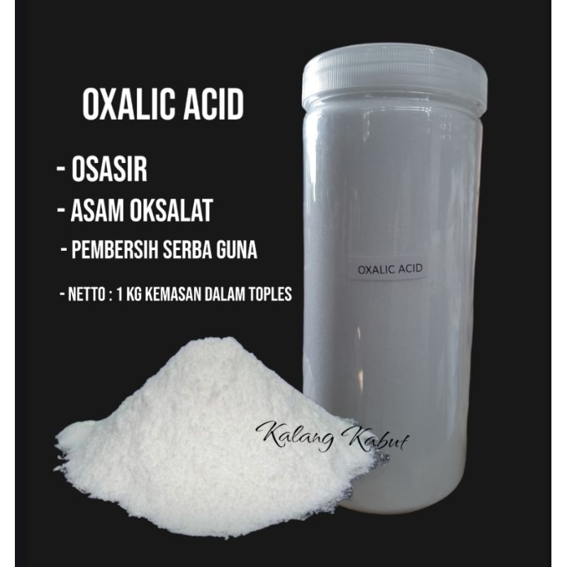 Jual Osasir - Oxalic - Asam Oksalat - kemasan toples - 1kg | Shopee ...