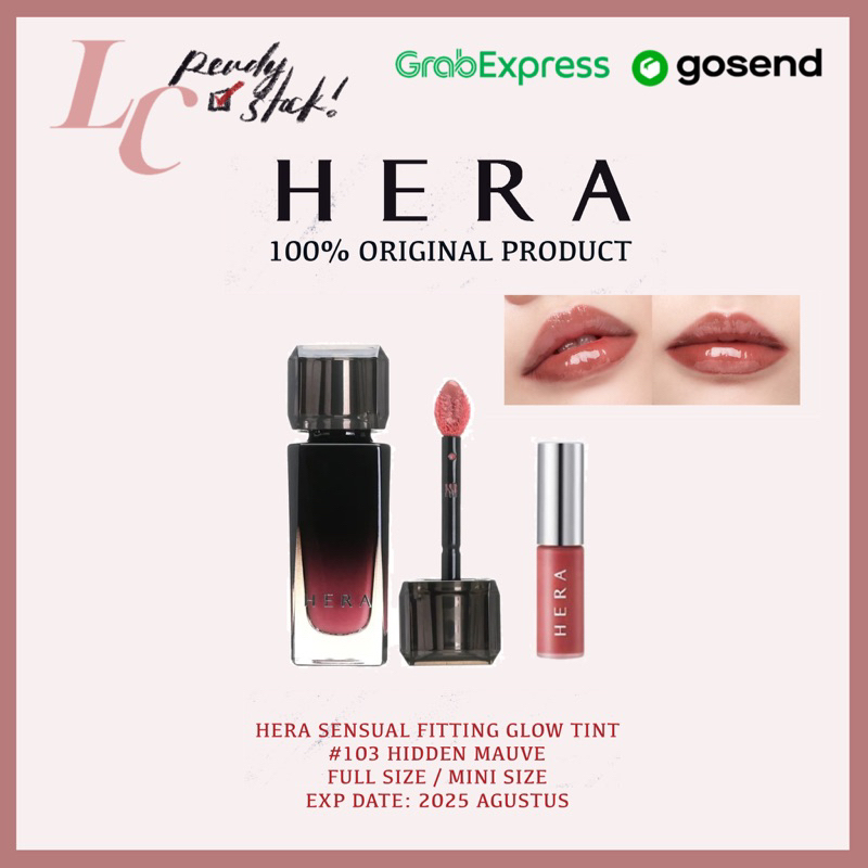 Jual HERA SENSUAL FITTING GLOW TINT #103 HIDDEN MAUVE MINI SIZE TRAVEL SIZE | Shopee Indonesia