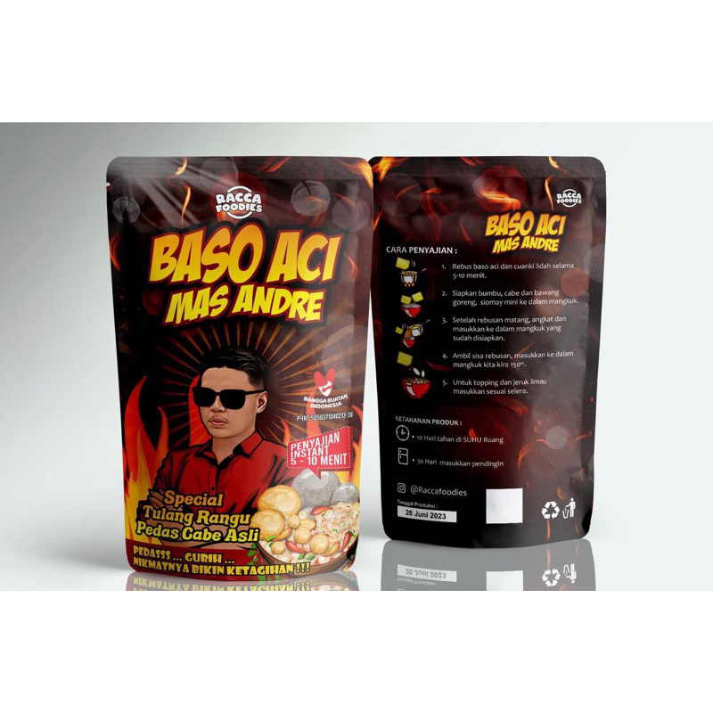 Jual BASO ACI MAS ANDRE ORIGINAL JANDO SAPI BY Raccafoodies | Shopee ...