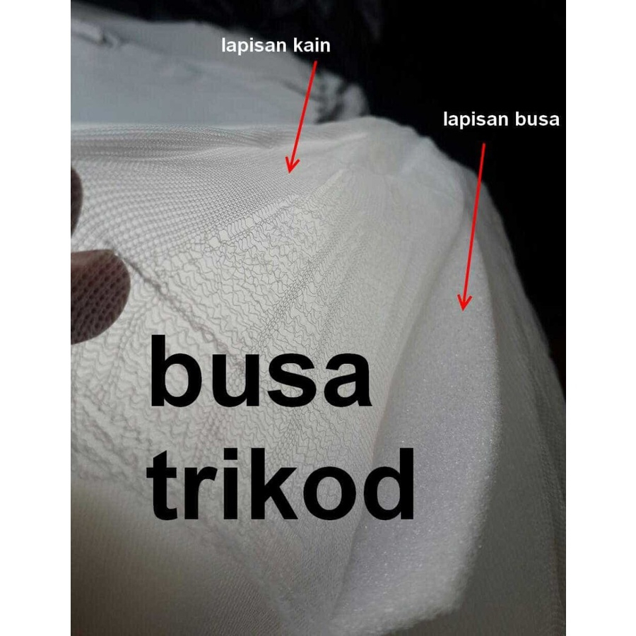 Jual Trikot / Trikod / Busa Lapis Kain Tebal 3 mm Dijual Meteran ...