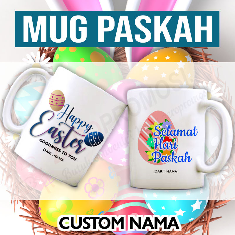 Jual Mug Paskah - Hadiah Happy Easter - Hampers Paskah | Shopee Indonesia