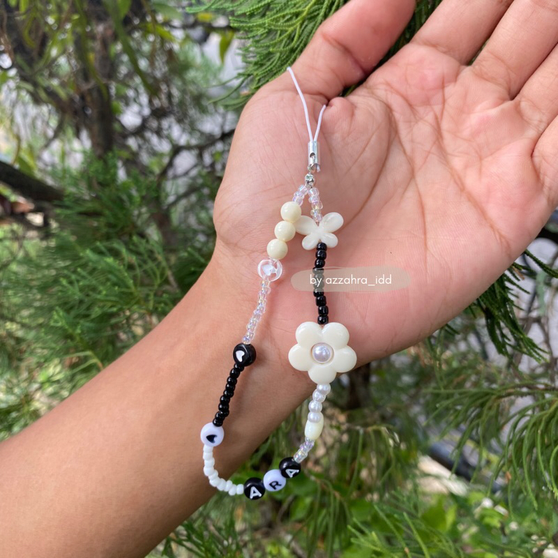 Jual Beaded Phone Strap Aesthetic Lucu | Phone Strap Beads Manik Manik ...