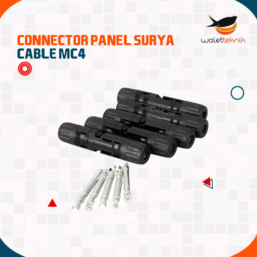 Jual Connector Panel Surya Cable MC4 / Konektor solar panel | Shopee ...
