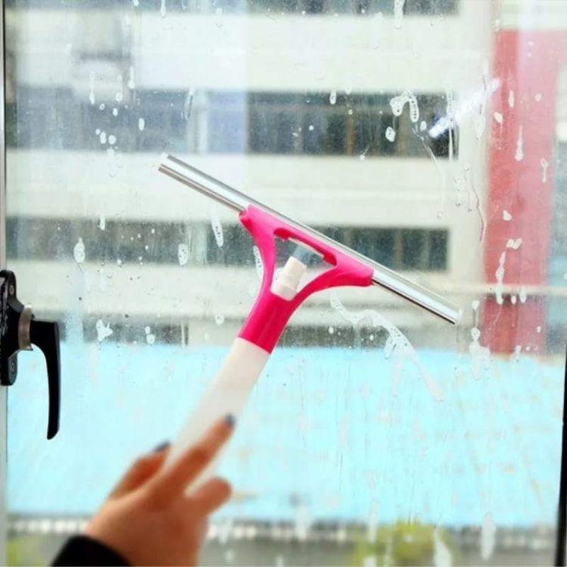 Jual Wiper Pembersih Kaca Jendela 2in1+Semprot | Shopee Indonesia