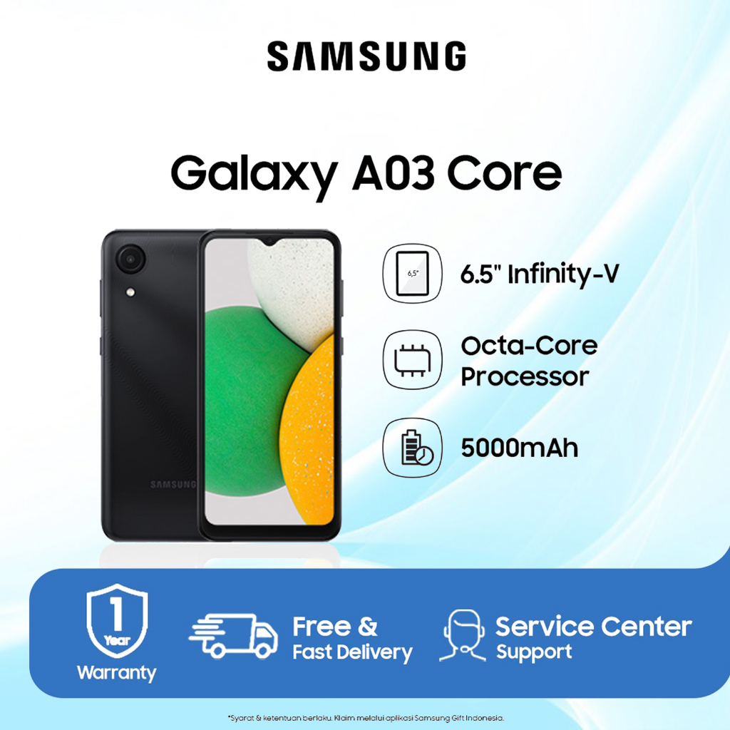 Jual Samsung Galaxy A03 Core 2/32 GB Garansi Resmi SEIN | Shopee Indonesia