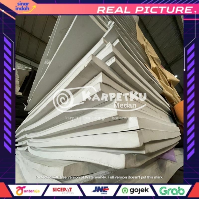 Jual Eva Sponge / Busa Hati / Spon Ati – PUTIH (125 X 220) Medan ...