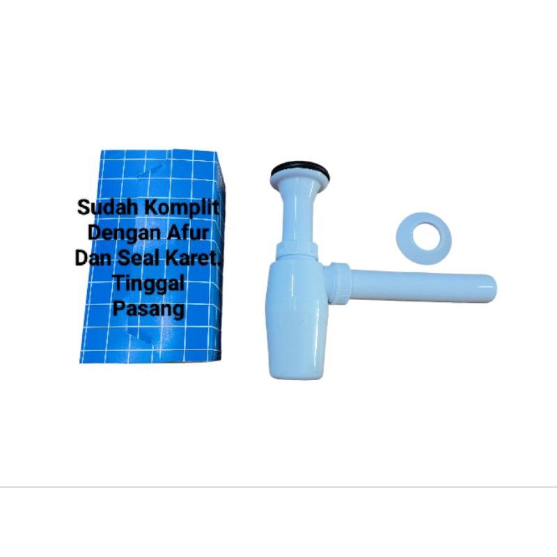 Jual Sifon Sivon PVC Plastik / Sifon Pembuangan Wastafel BOTOL PVC ...