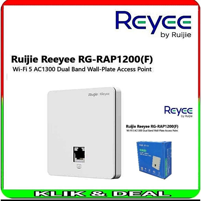 Jual ruijie reyee Rg-rap 1200 F WiFi 5 dual band gigabit access point ...