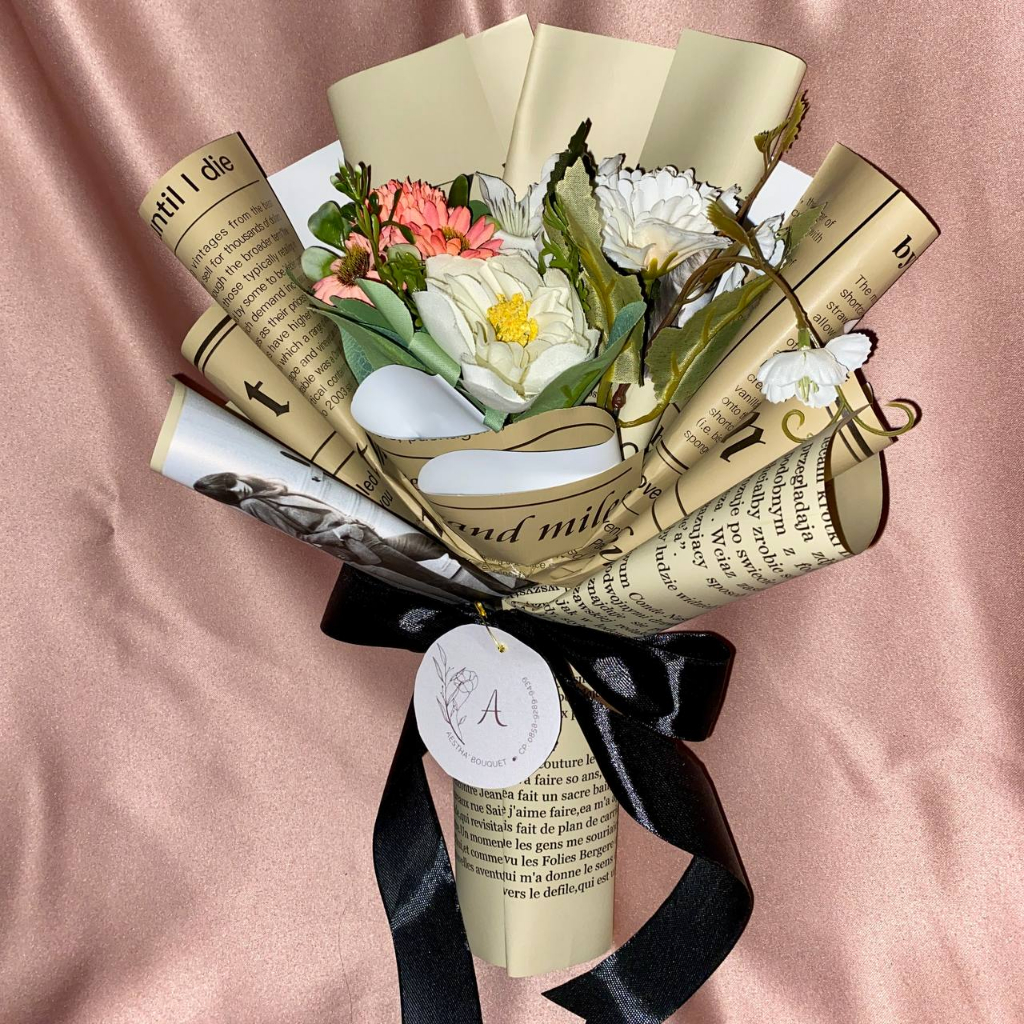 Jual BUKET BUNGA (SMALL) [FREE PACKING]/ ARTIFICIAL FLOWER BOUQUET ...