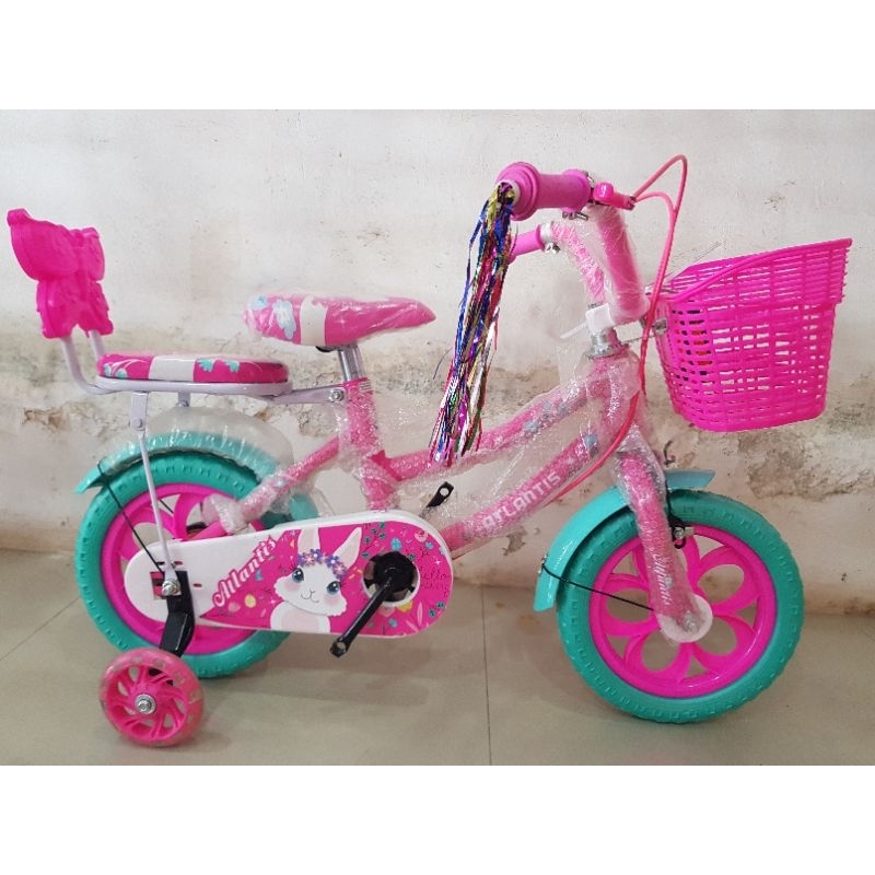 Jual Sepeda Anak Sepeda Mini 12 inch ATLANTIS ( PINK ) | Shopee Indonesia