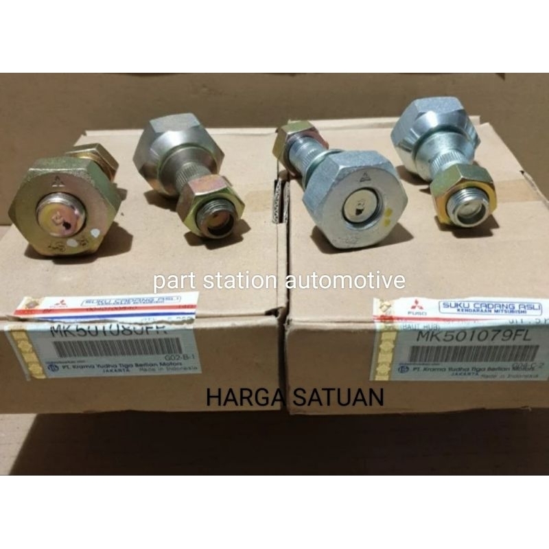 Jual BAUT RODA DEPAN MITSUBISHI CANTER PS125 KIRI / KANAN ORIGINAL ...