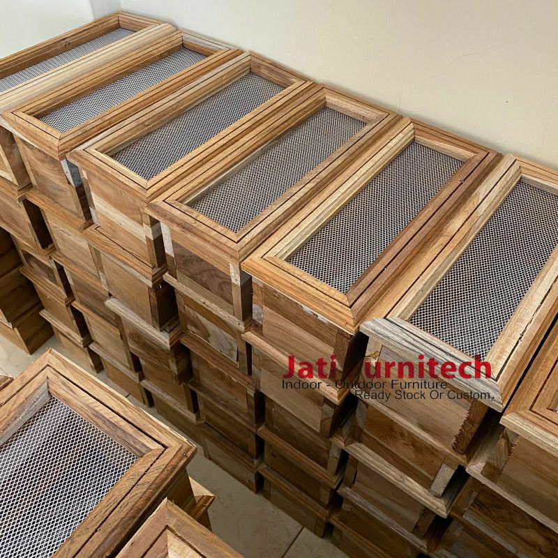 Jual loster kayu jati - roster kayu jati - loster kasa almunium anti ...