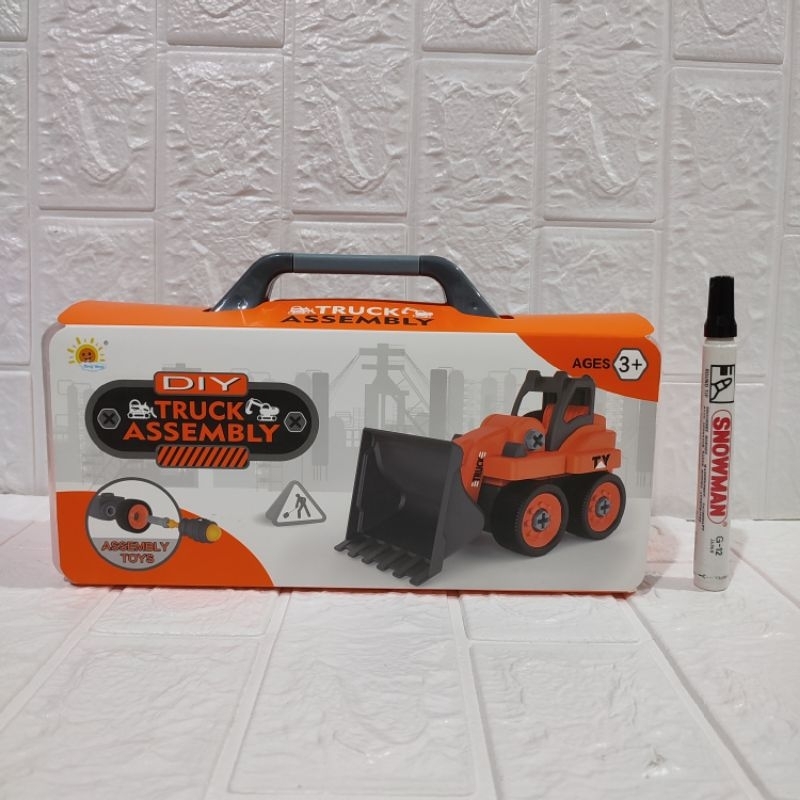Jual MAINAN DIY TRUCK ESCAVATOR KOPER Single Pack | Shopee Indonesia