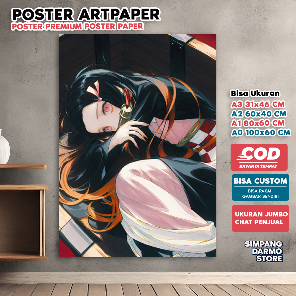 Jual Poster Anime Kimetsu no Yaiba Katanakaji no Satohen Kualitas HD ...