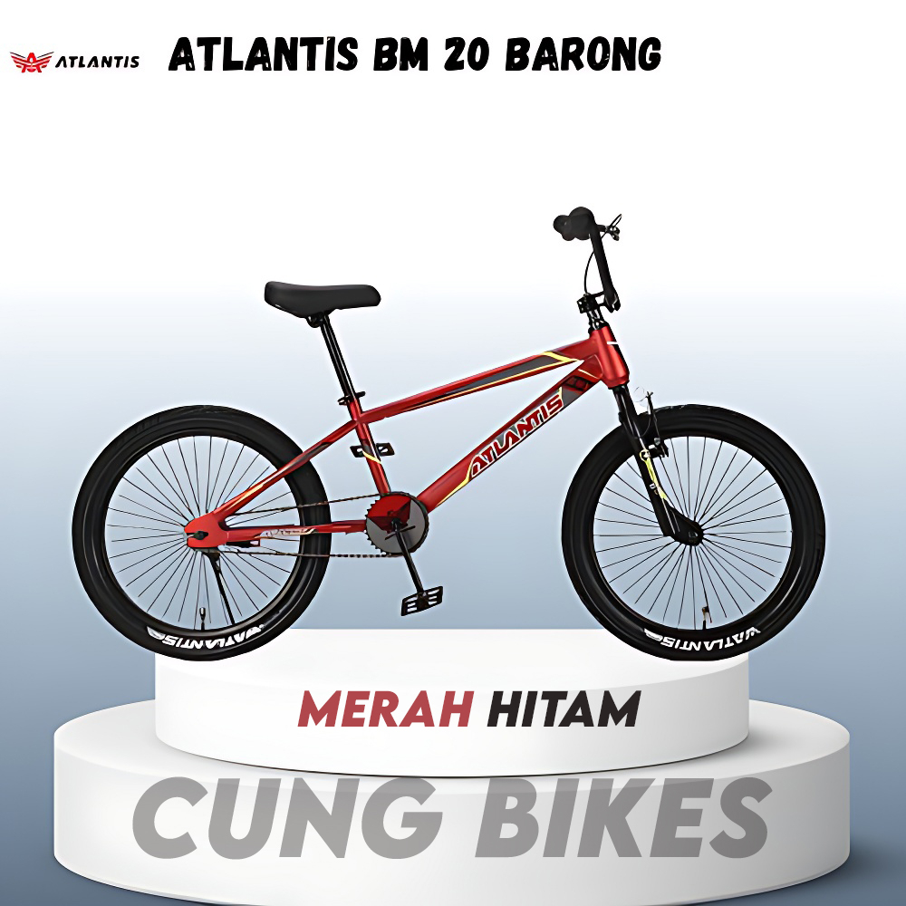 Jual Sepeda Anak BMX 20 Inch ATLANTIS BARONG Rem Torpedo stang rotor ...