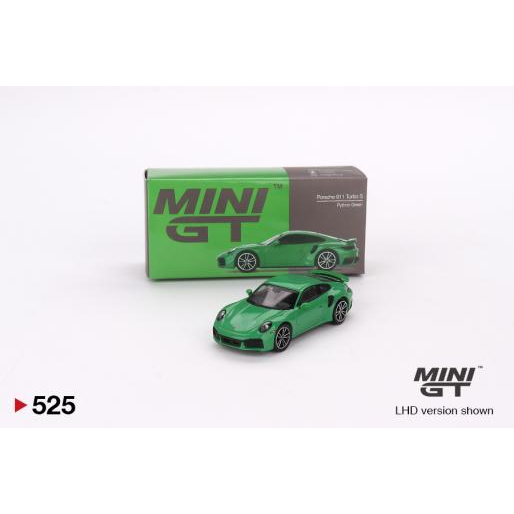 Jual MINI GT 525 Porsche 911 Turbo S Python Green | Shopee Indonesia