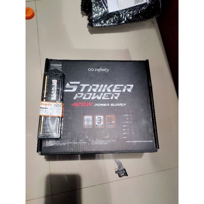 Jual Power Supply Infinity Striker Power 420w | Shopee Indonesia