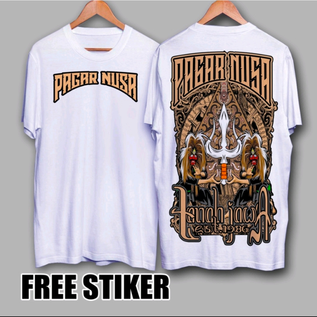 Jual KAOS PAGAR NUSA TANAH JAWA TERBARU SABLON PLASTISOL | Shopee Indonesia Jual KAOS PAGAR NUSA TANAH JAWA TERBARU SABLON PLASTISOL | Shopee Indonesia