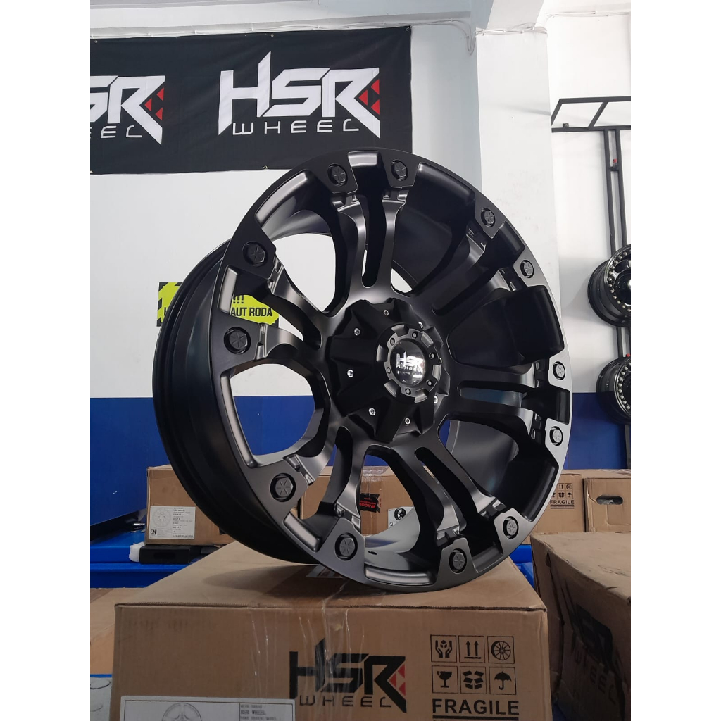 Jual Velg HSR Lumbis Ring 20 pelek mobil Triton Pajero Traiblazer ...