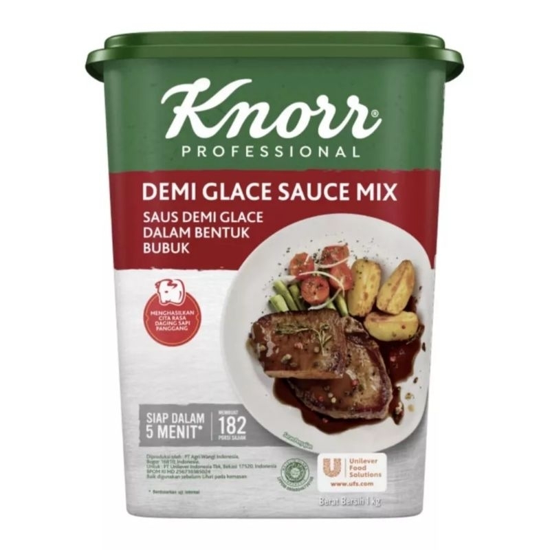 Jual Knorr Demi Glace Sauce Mix 1 Kg | Shopee Indonesia