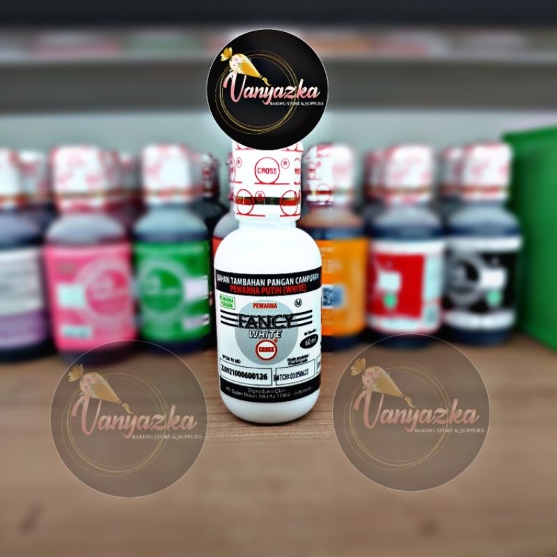 Jual Pewarna Cross Fancy White/Cross Putih/Pewarna Putih | Shopee Indonesia