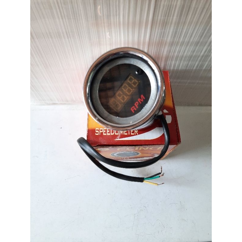 Jual AMPER SPEEDOMETER RPM DIGITAL NOMER UNIVERSAL MOTOR (TIDAK ADA ...