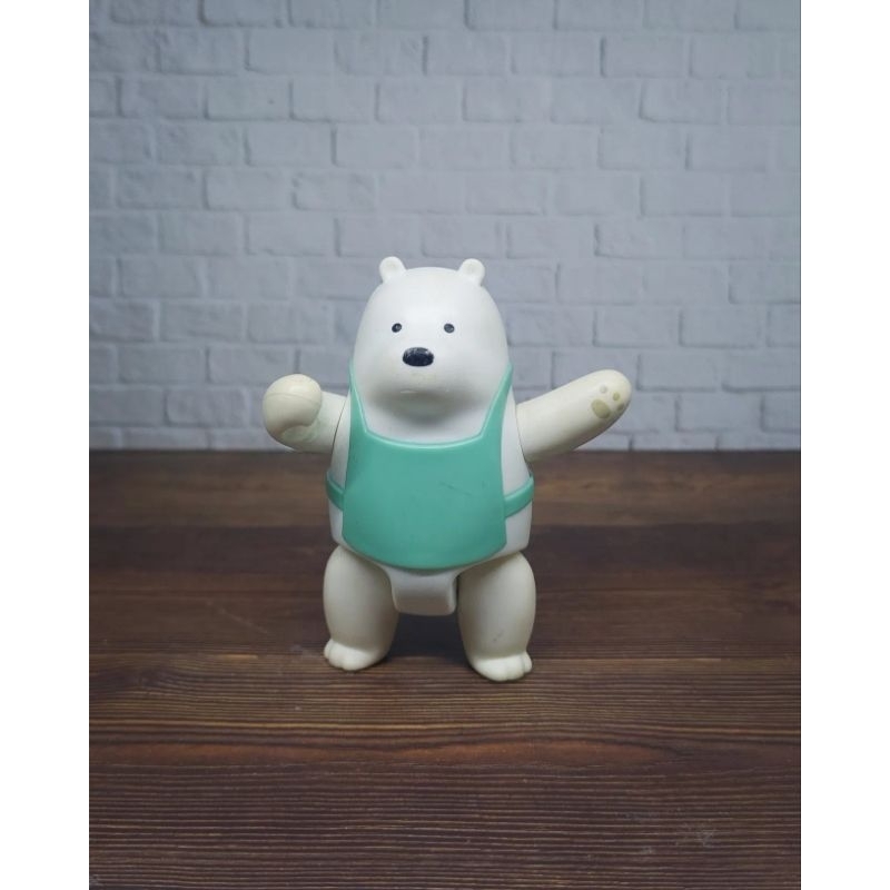 Jual Mainan seken mcd we bare bears nom nom, we bare bears skateboard ...