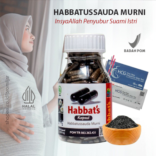Jual HABBATS Habbatussauda Original Asli Promil Ampuh Cepat Hamil Suami ...