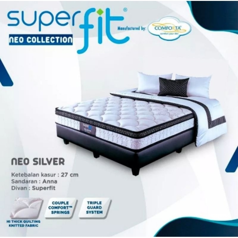 Jual COMPORTA Super fit Neo Silver Kasur - Matras - Spring Bed Uk ...