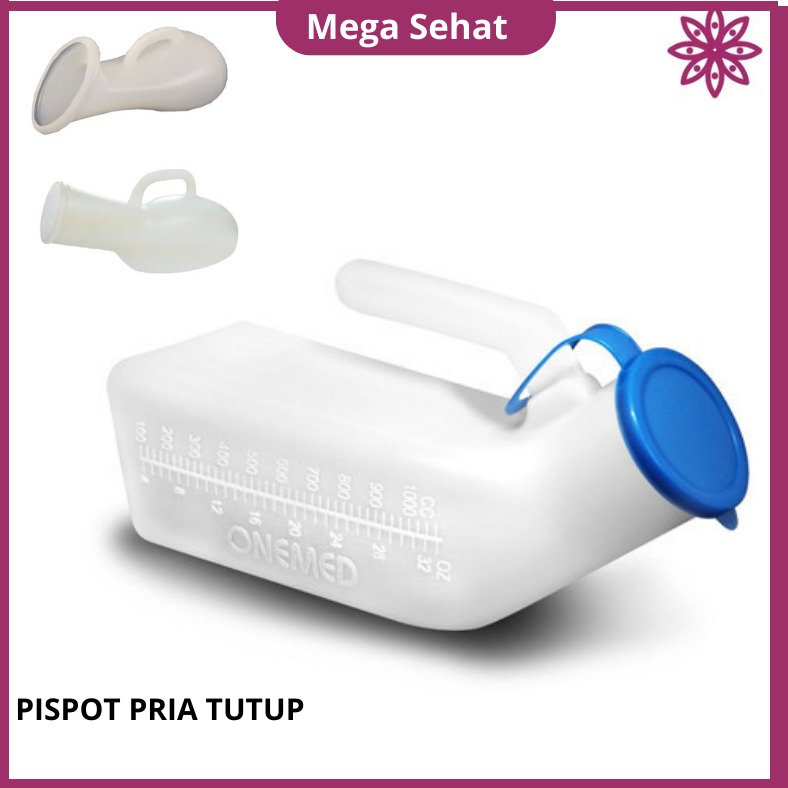 Jual Pispot Dewasa Laki laki Plastik Onemed Dengan Tutup Wadah Tempat ...