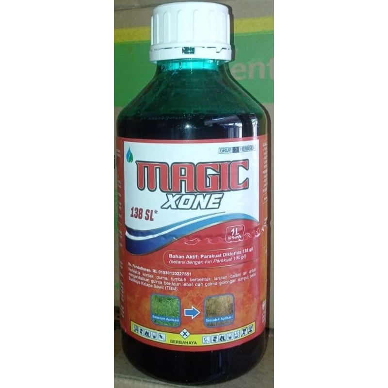 Jual HERBISIDA MAGIC XONE 138 SL 1 LITER | Shopee Indonesia