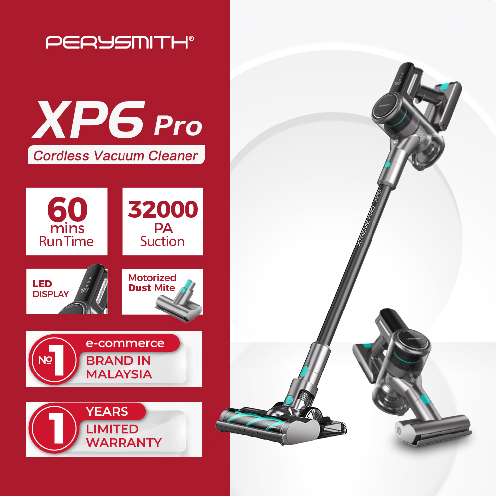 Jual PerySmith XP6 Pro Cordless Vacuum Cleaner Perysmith Handheld 3 in1 ...