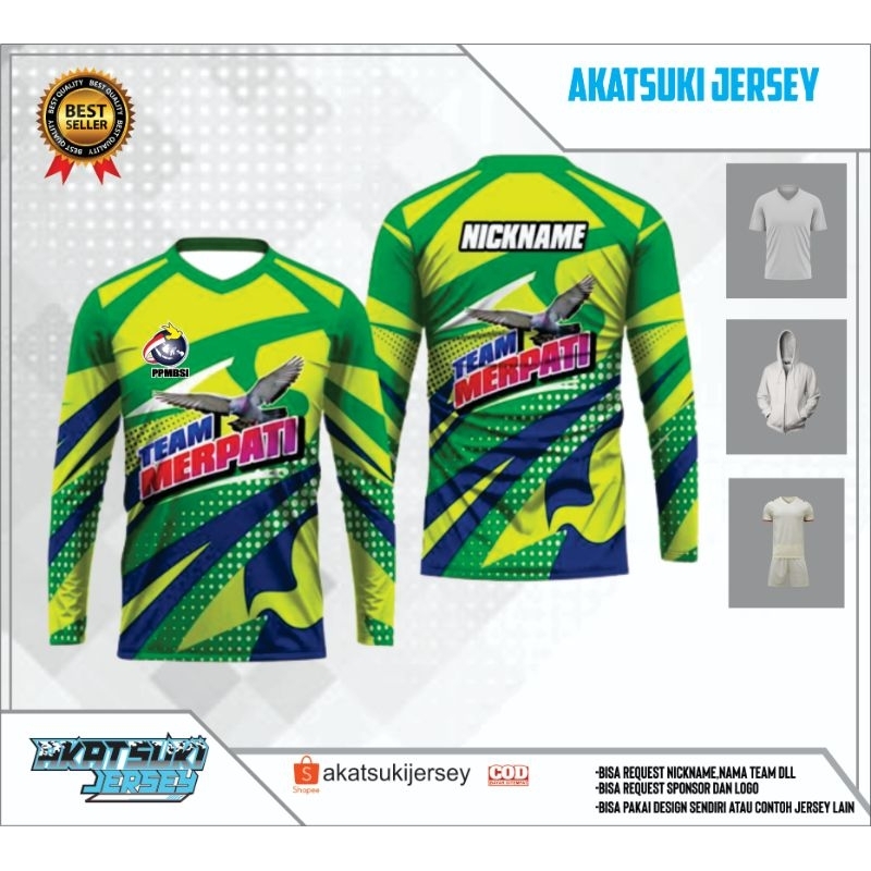 Jual JERSEY MERPATI CUSTOM FULL PRINTING | Shopee Indonesia