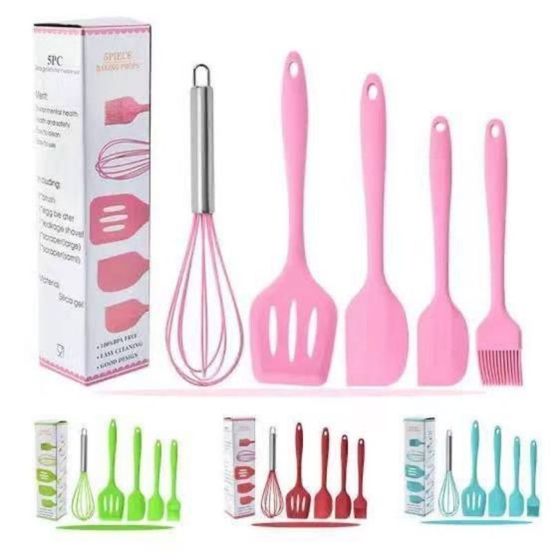 Jual Sutil Silikon Set isi 5pcs | Shopee Indonesia