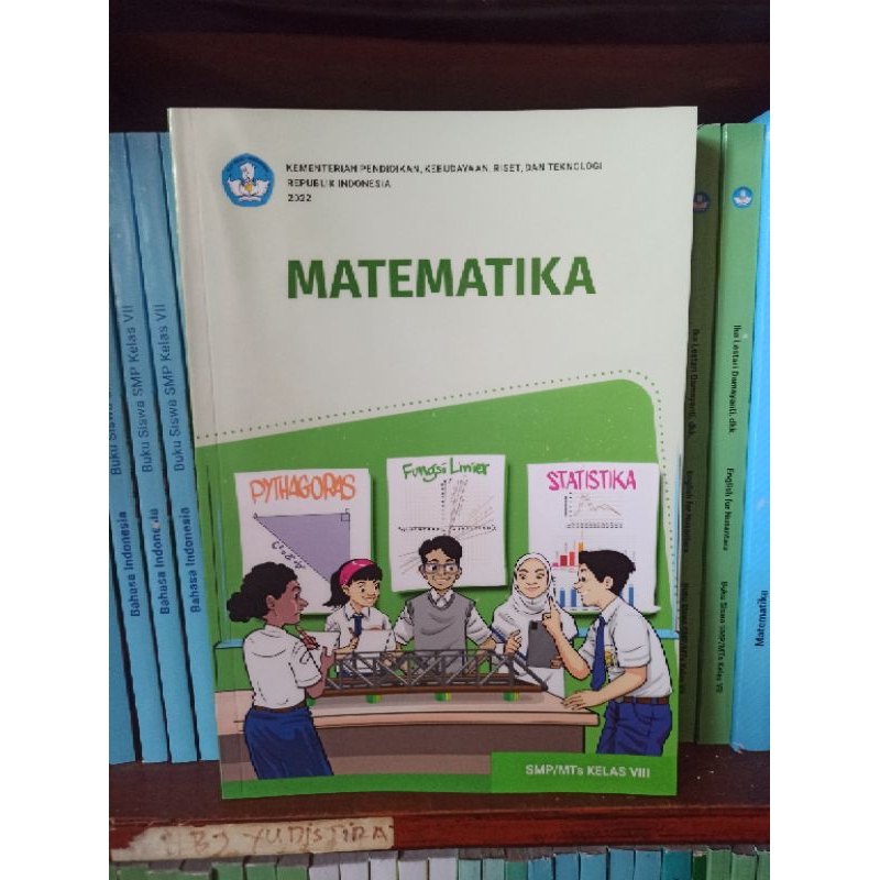 Jual BUKU MATEMATIKA NON LISENSI KELAS 2 8 VIII SMP KEMENTERIAN KURIKULUM MERDEKA | Shopee Indonesia