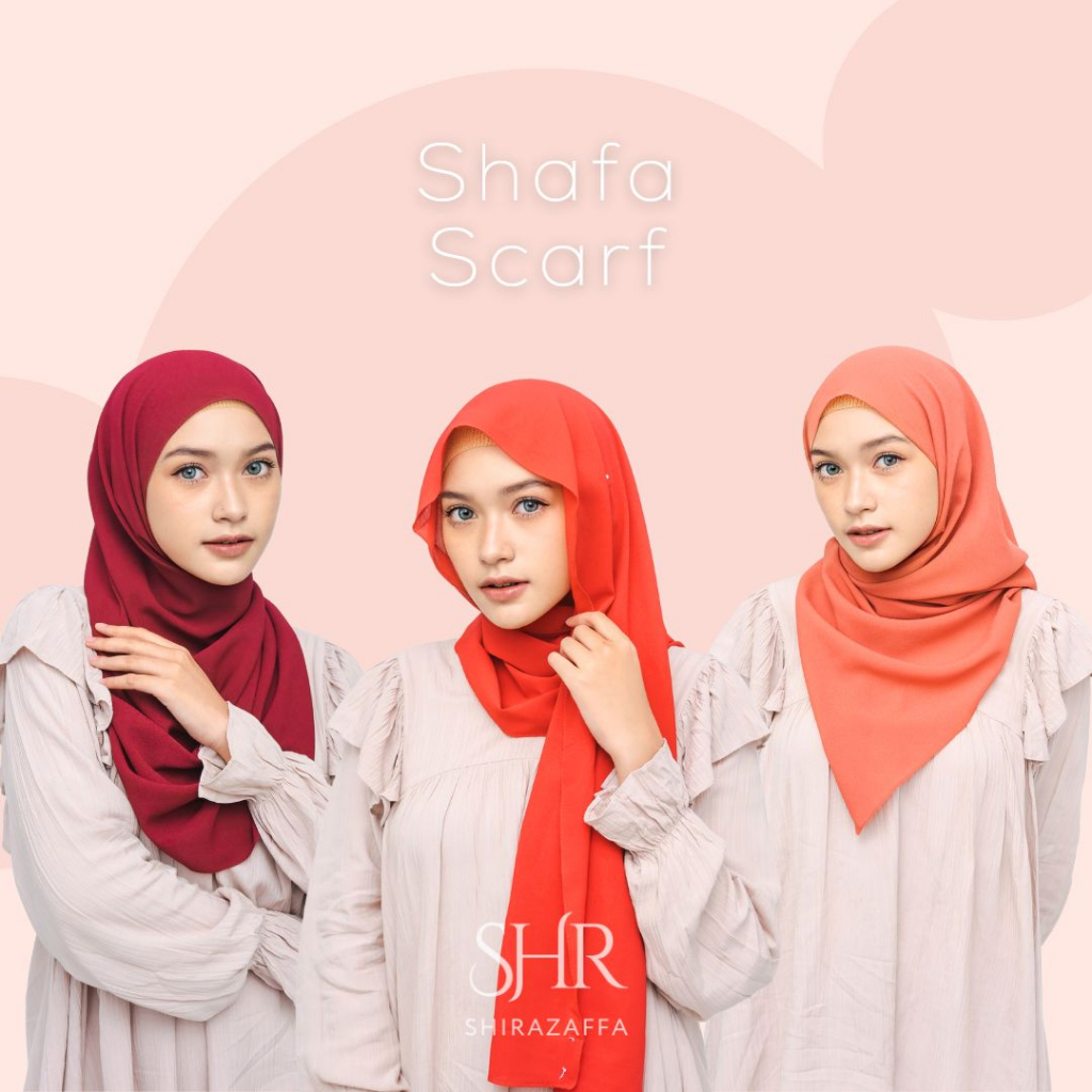 Jual SHIRAZAFFA HIJAB SHAFA DIAMOND SCARF PASHMINA | Shopee Indonesia