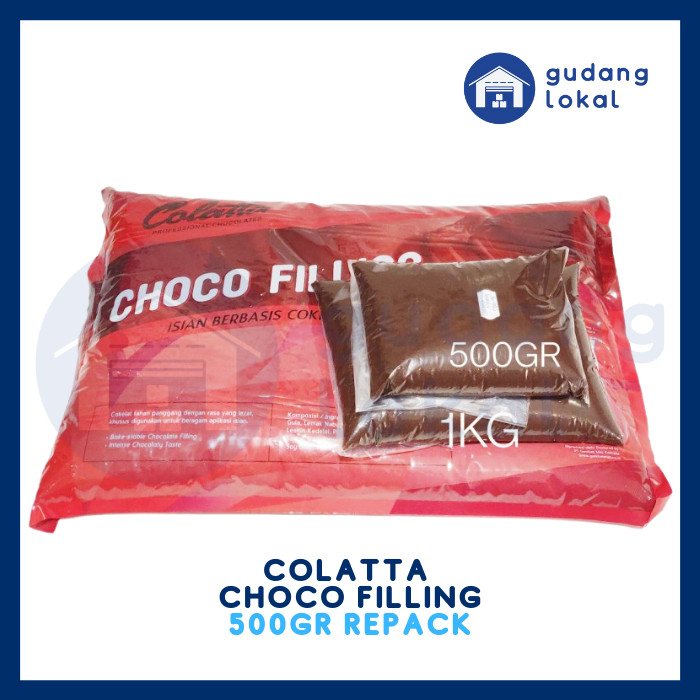 Jual Colatta Choco Filling 500Gr - Filling Coklat Cokelat | Shopee ...
