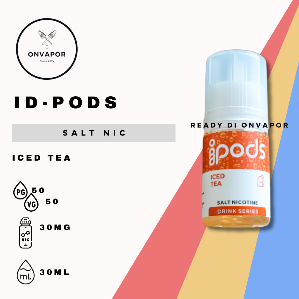 Jual IDPods Iced Tea Salt Nic Liquid JVS x Raffi Ahmad | Shopee Indonesia Jual IDPods Iced Tea Salt Nic Liquid JVS x Raffi Ahmad | Shopee Indonesia