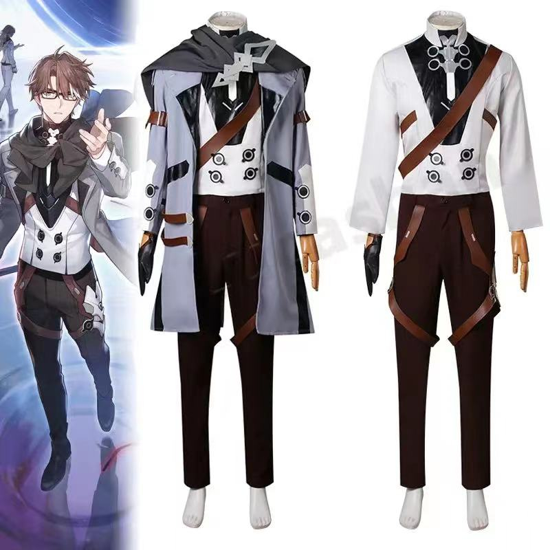 Jual Honkai Star Rail Welt Yang Cosplay Costume Wig Game Uniform ...
