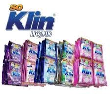 Jual DETERJEN SOKLIN LIQUID SACHET RENCENG SO KLIN SOFTDETERGEN ANTI ...