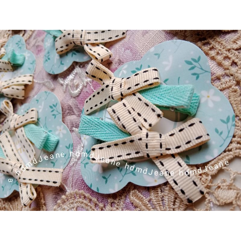 Jual pita kain cream cute | Shopee Indonesia